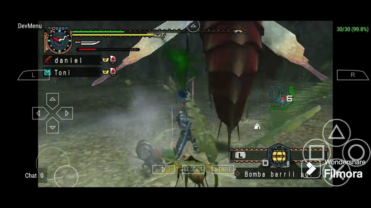 Problemas de plagas (vespoid reina)/en Monster Hunter freedom unite ...