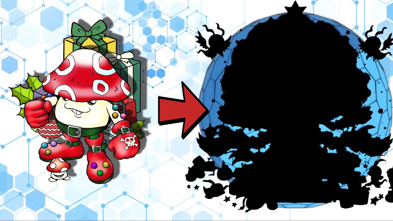 MUSHROOMON SHINKA! CHRISTMAS CHERRYMON EVOLUTION LINE! - YouTube
