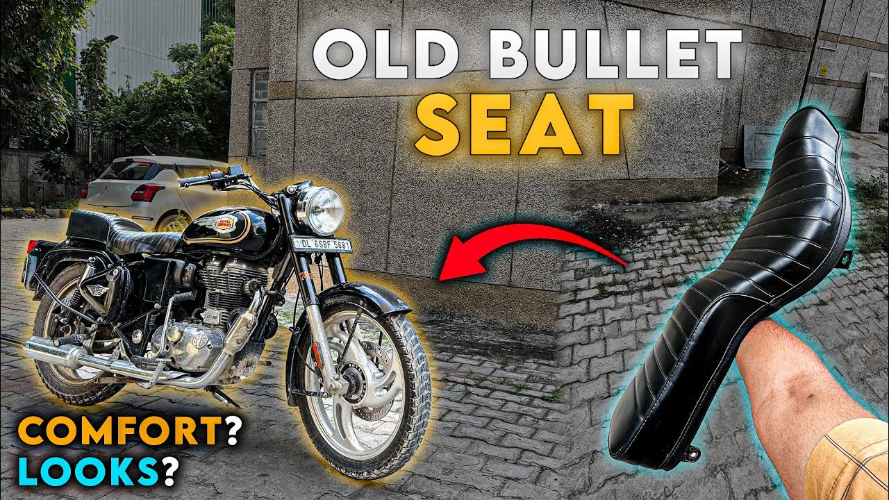 Royal Enfield Bullet Seat Modification 😱 | Bullet Seat Modification 💥 ...