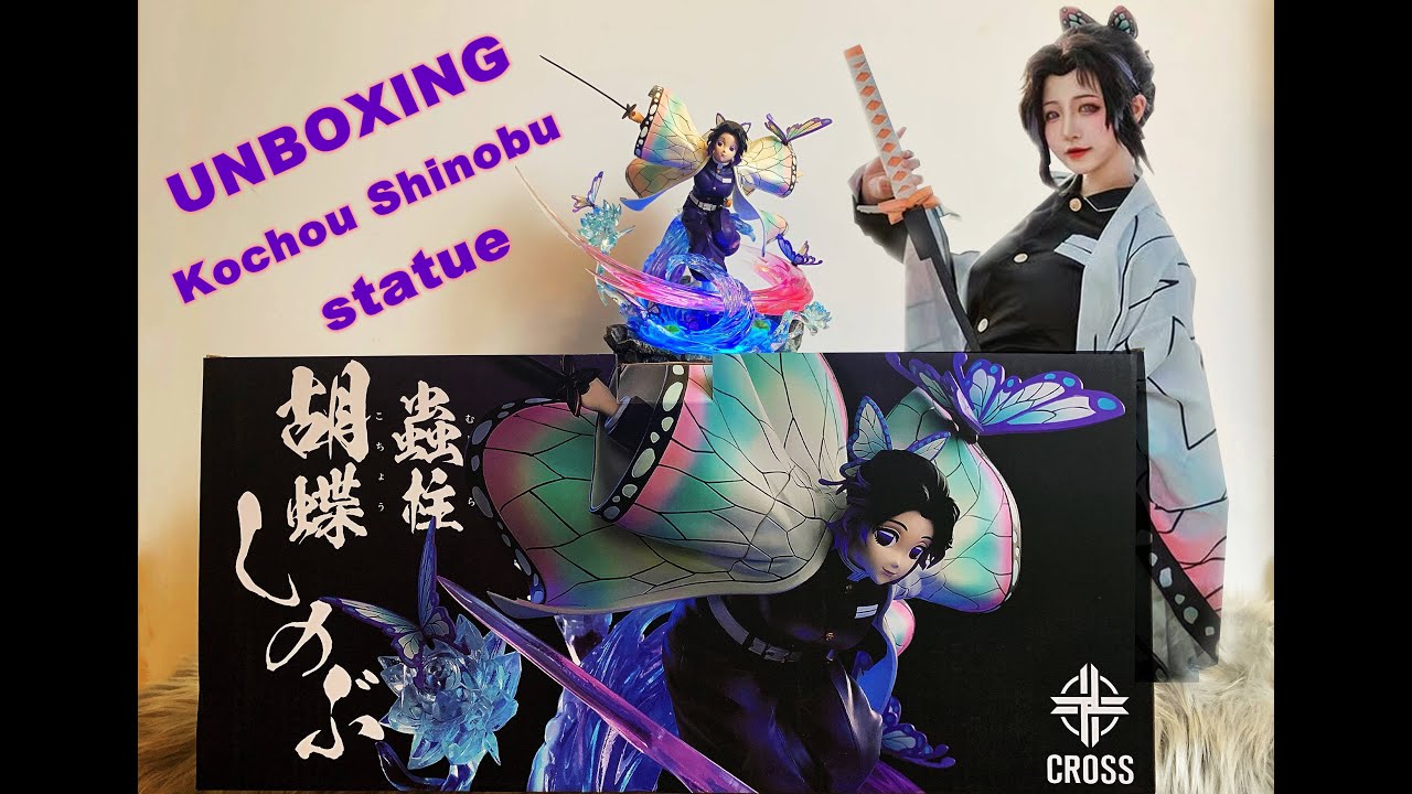 UNBOXING SHINOBU STATUE FROM DEMON SLAYER BY CROSS STUDIO - YouTube