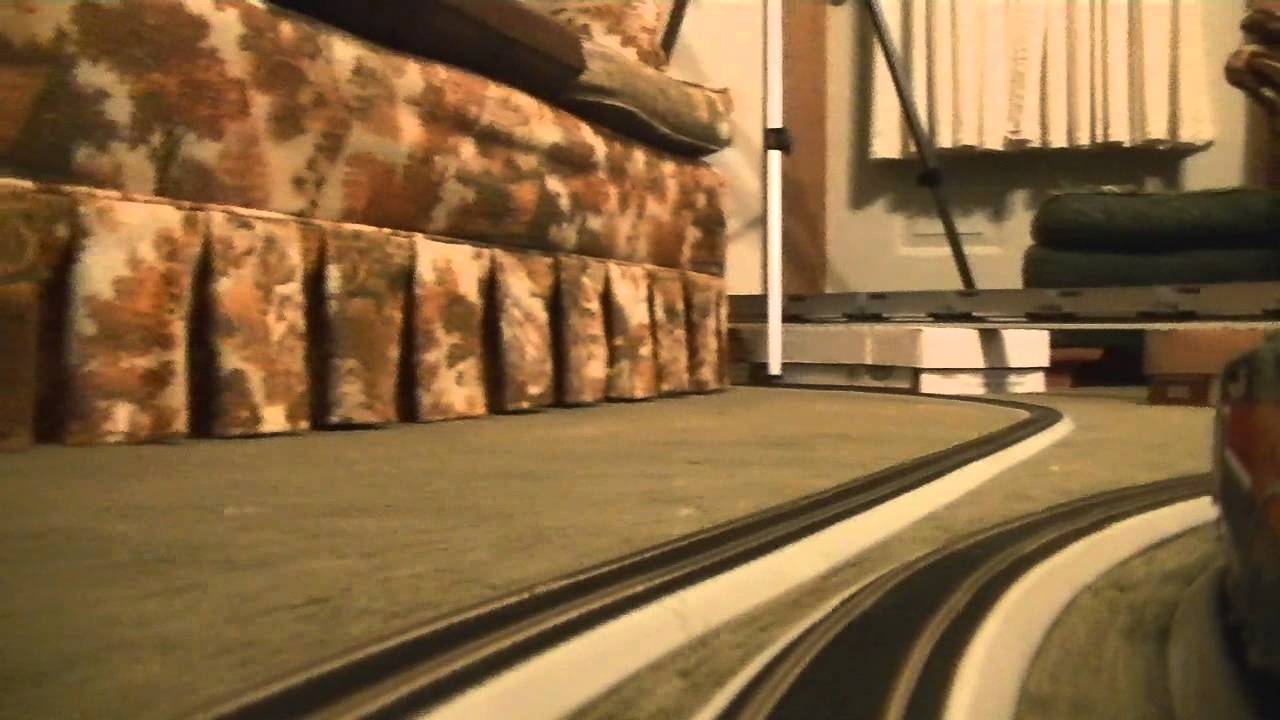 The spiral in HO scale camera ride. - YouTube
