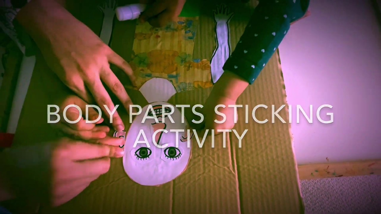 Body Parts Sticking Activity - YouTube