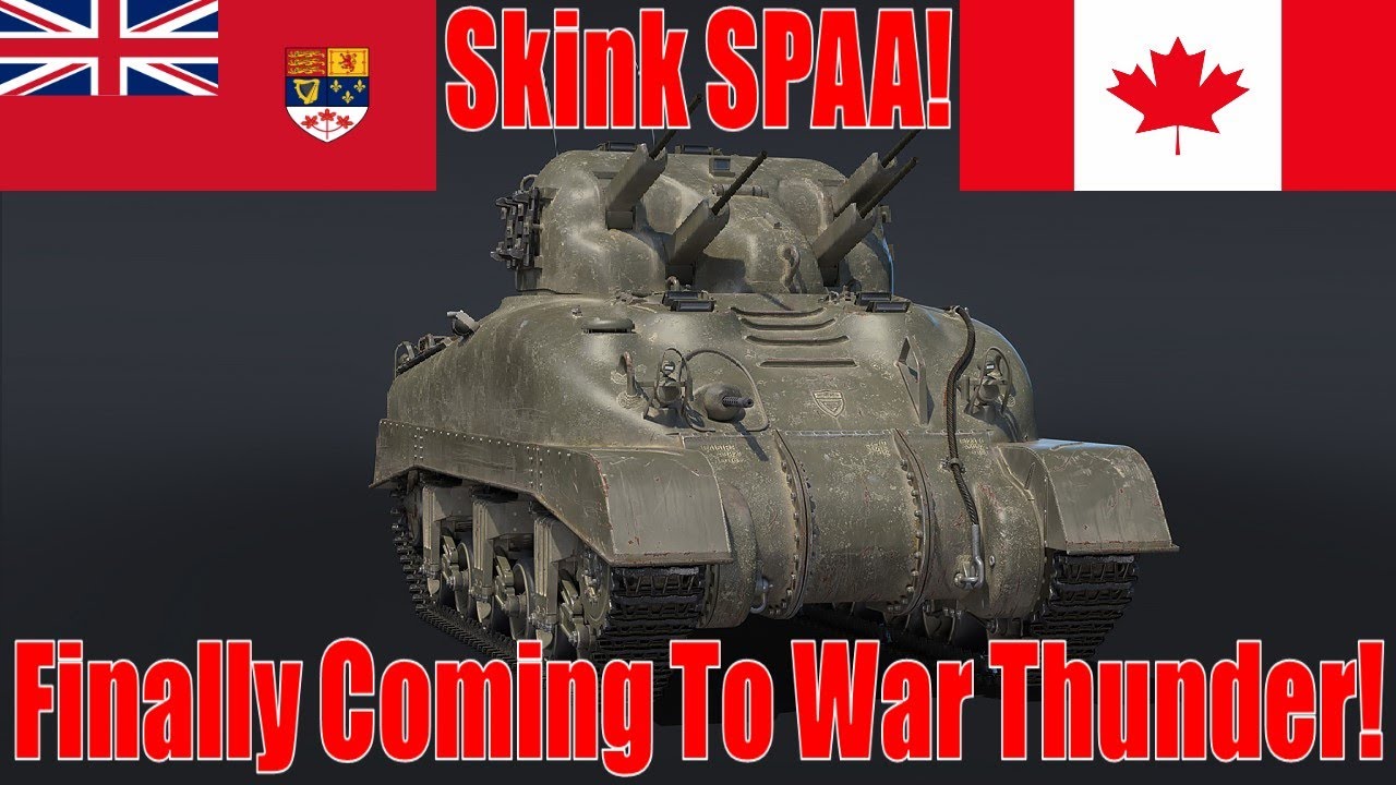 Skink SPAA: The Canadian SPAA finally coming to War Thunder! - YouTube