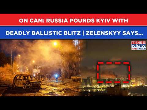 In Visuals: Russia Rains Ballistic Fury On Kyiv | Several Deal As Zelenskyy Confirms This… | WATCH