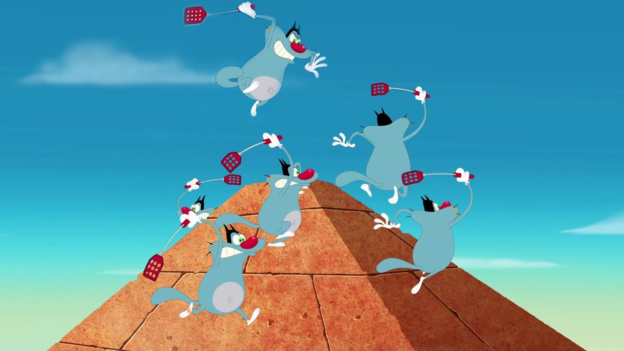 Oggy and the Cockroaches 😱 OGGY AND THE PYRAMIDS (S07E09) Full episode ...