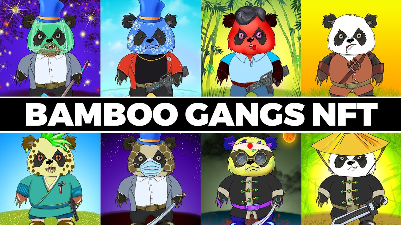 BAMBOO GANGS EPIC PANDA NFT COLLECTIBIES PLAY TO EARN NFT STAKING ...