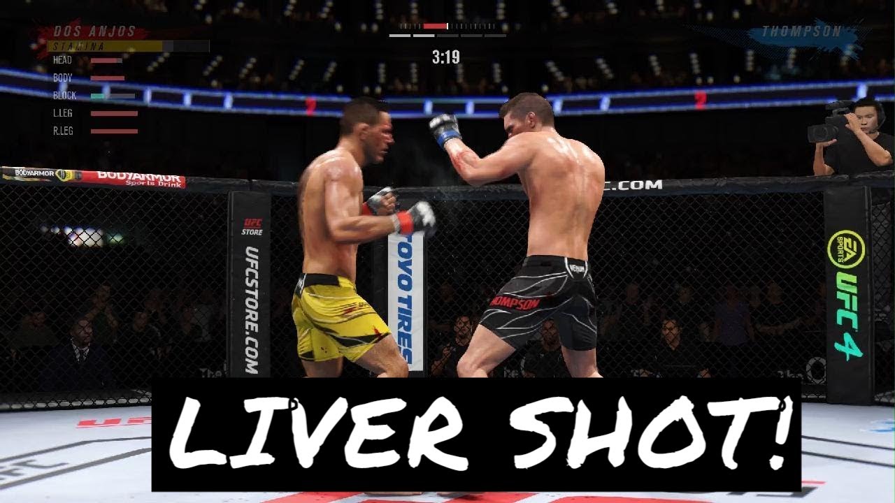 UFC 4 LIVER SHOT K.O - YouTube