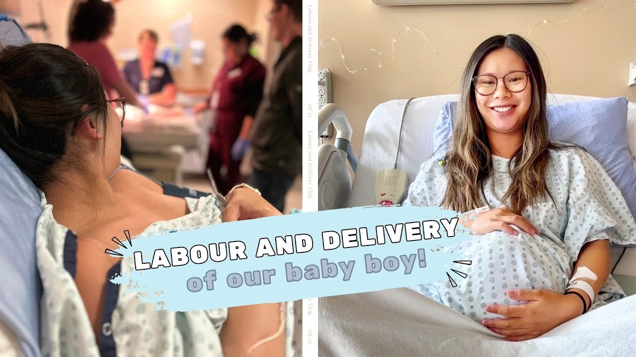 Hes Here Labour And Delivery Vlog First Time Mom Youtube