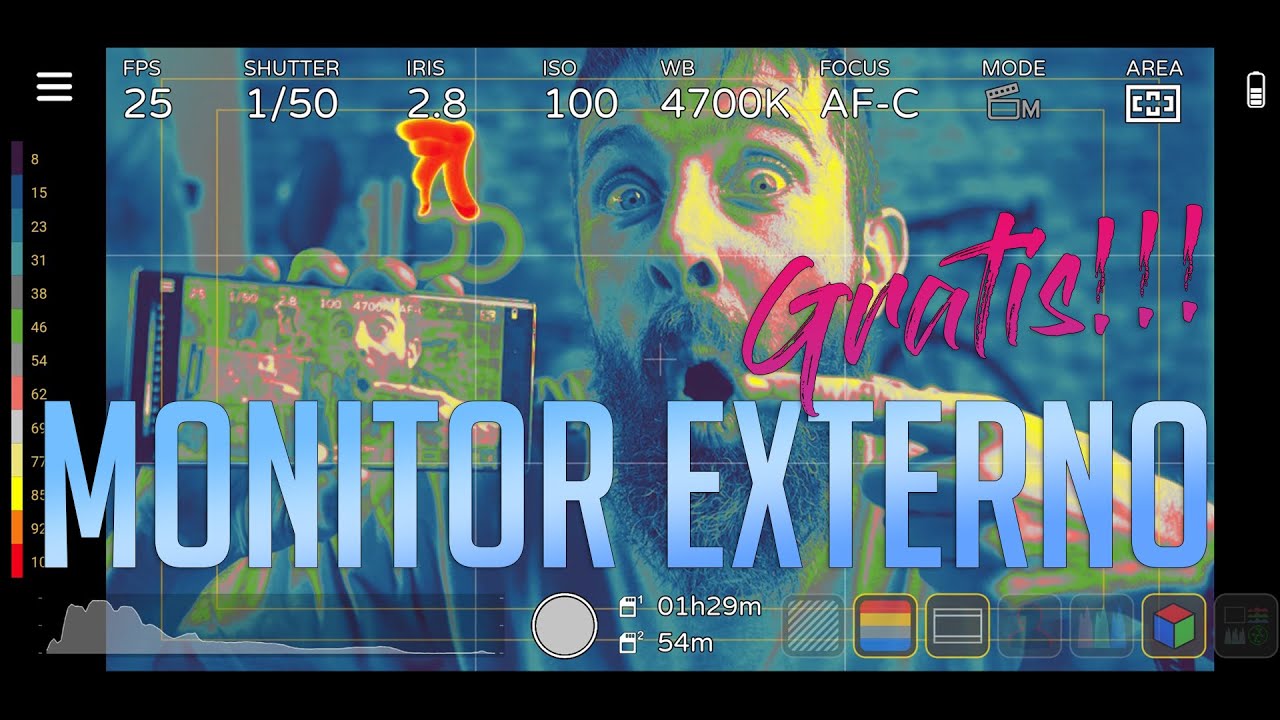 📸¿ Tienes una cámara SONY? NECESITAS esta APP (Monitor Externo y ...