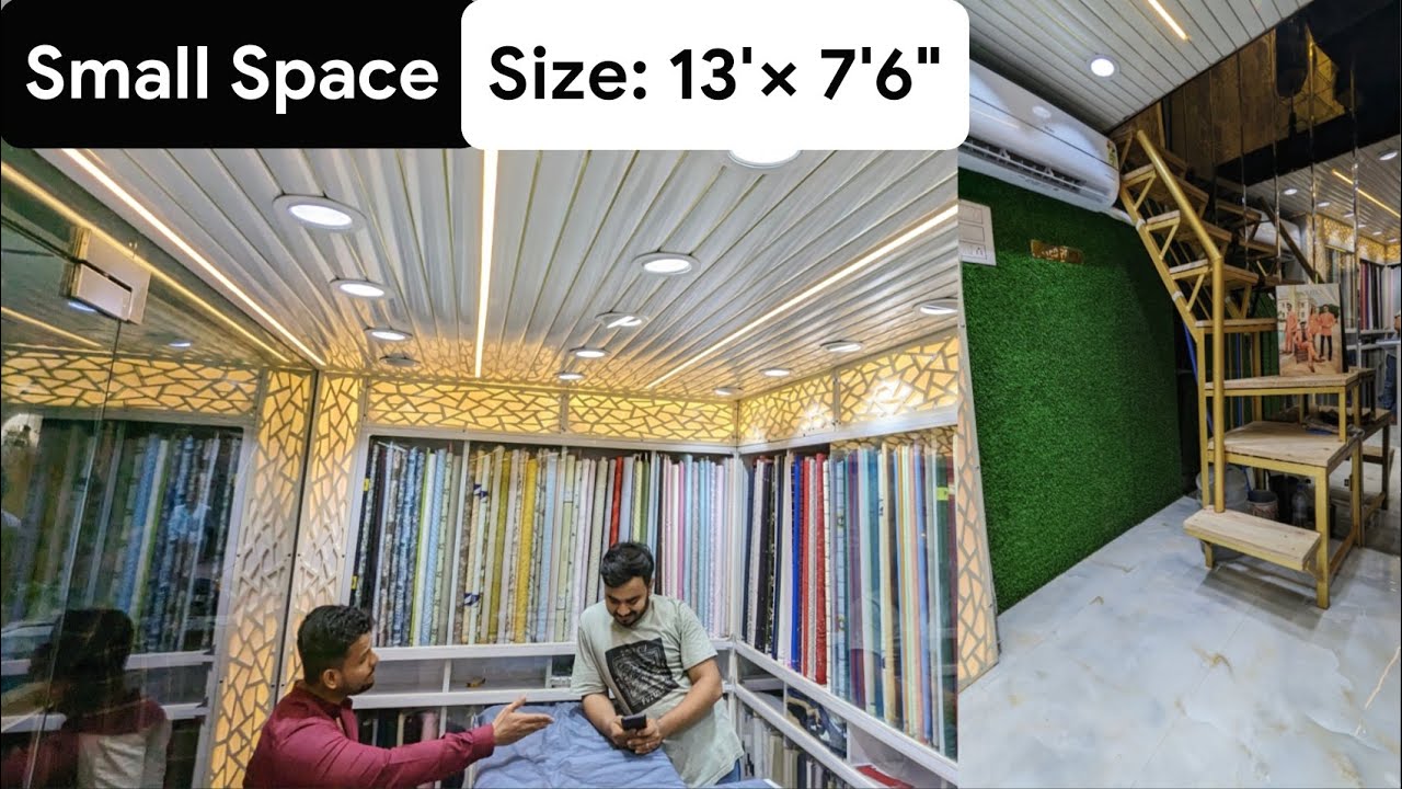 Tailoring shop design ideas | Small space clothing shop interior ...