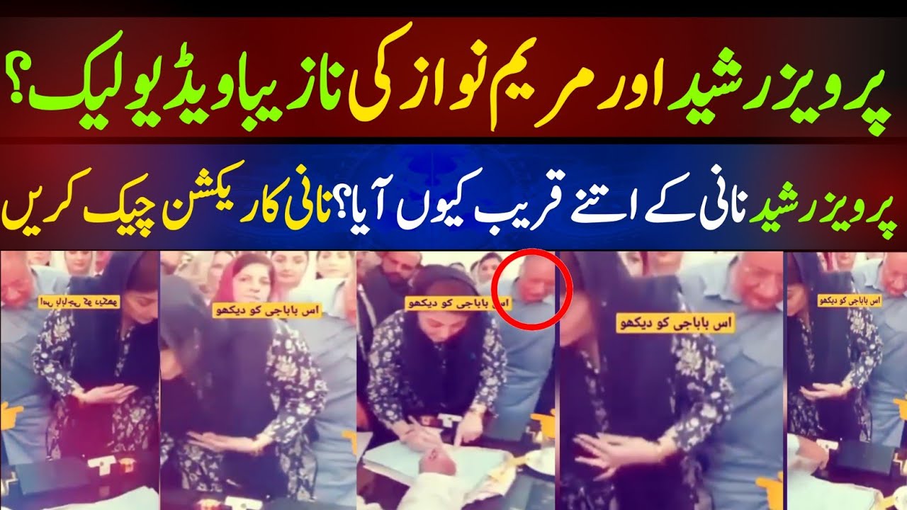 Pervaiz Rasheed with Maryam nawaz went viral | pk News hd - YouTube