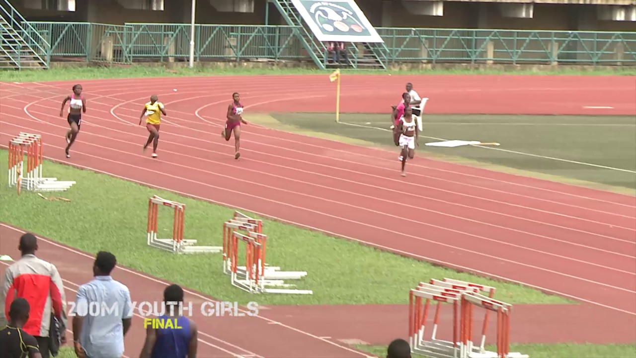 Blossom wins 200m Youth Girls Final at Top Sprinter 2016 - YouTube