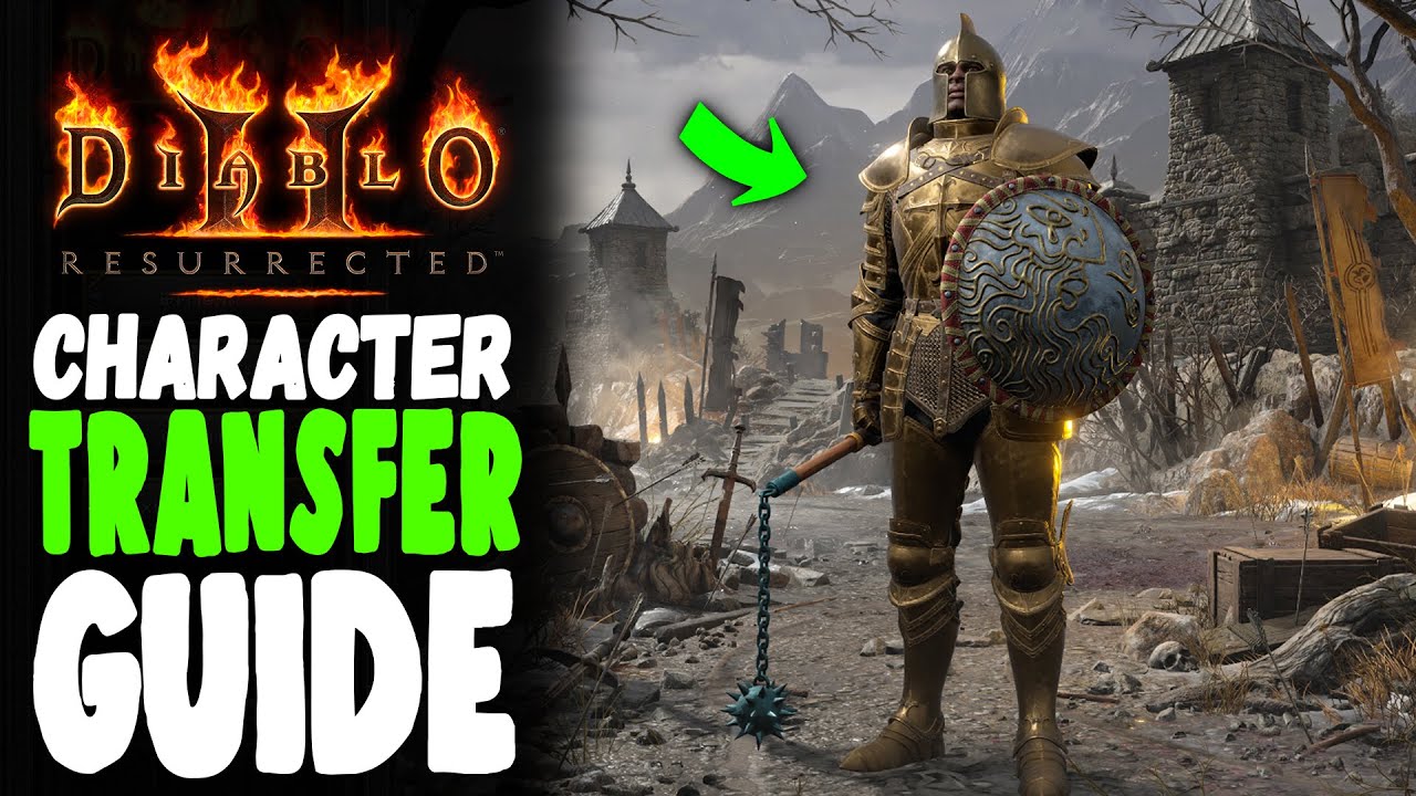 Diablo 2: Resurrected How To Easily Import Old Characters from Diablo ...