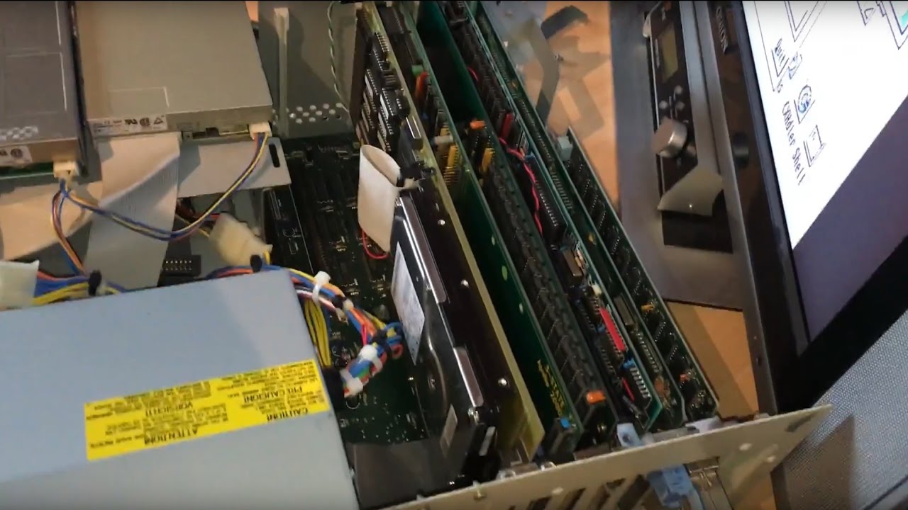 Amiga 2000 + A2088XT + IBM 5161 Expansion Unit - YouTube