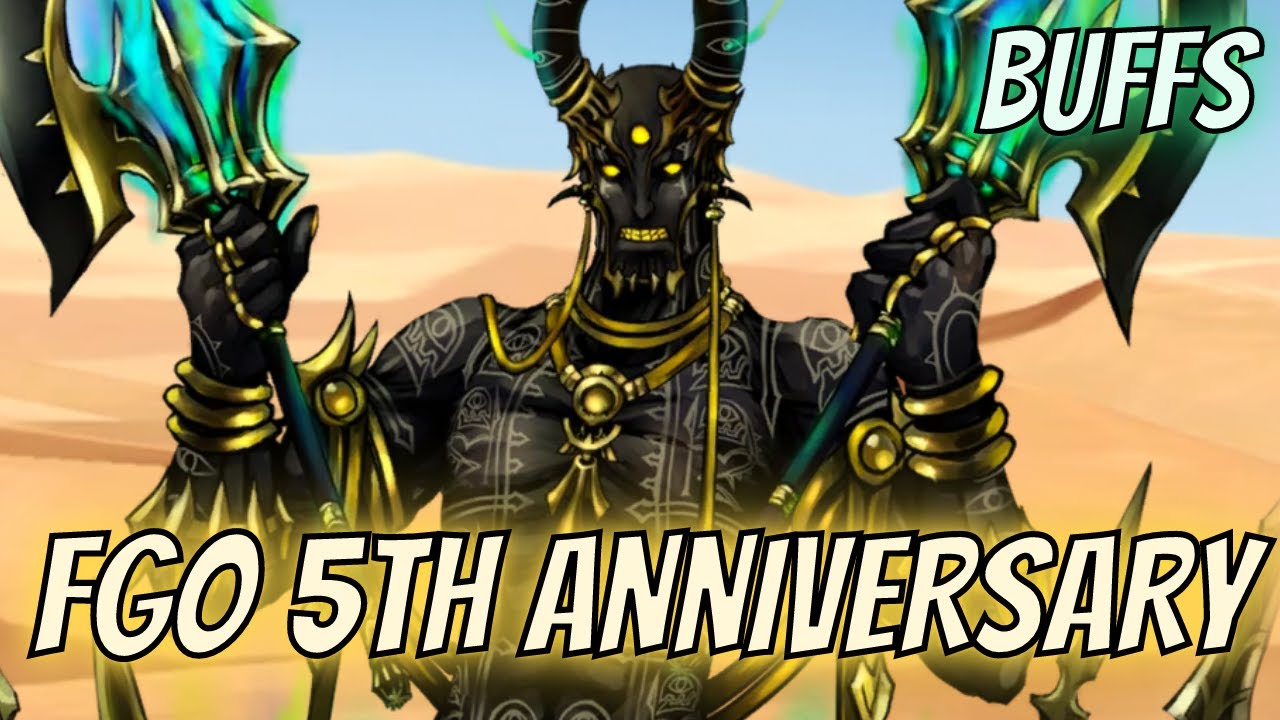 Darius III Buff - FGO 5th Anniversary - YouTube