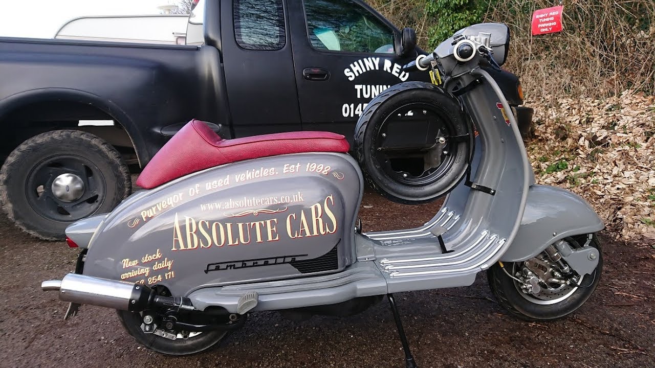 Lambretta Eibar Winter Model CASA ss 225 - YouTube