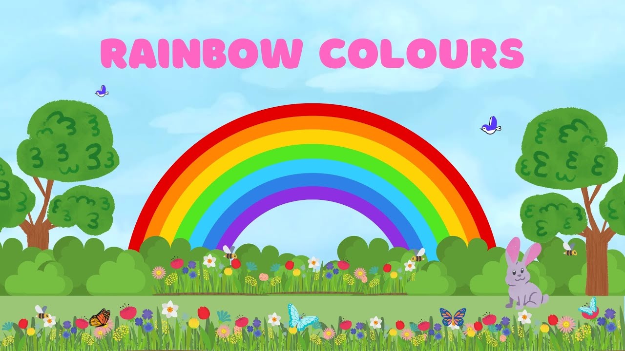 Learn colors for kids - low music. #learning #rainbow #colours #color ...