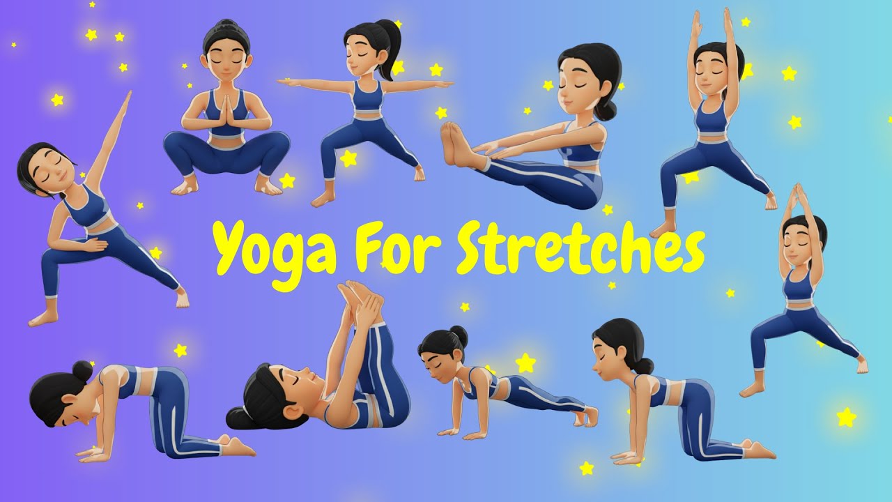 Yoga for Kids | Easy Stretches & Relaxation | Calm and Happy Children ...
