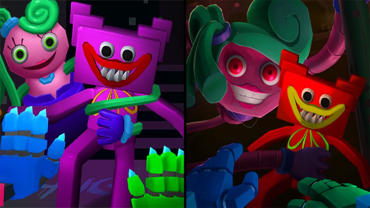 Blue Monster Escape, Poppy Playtime Mobile All Chapters Full Gameplay ...