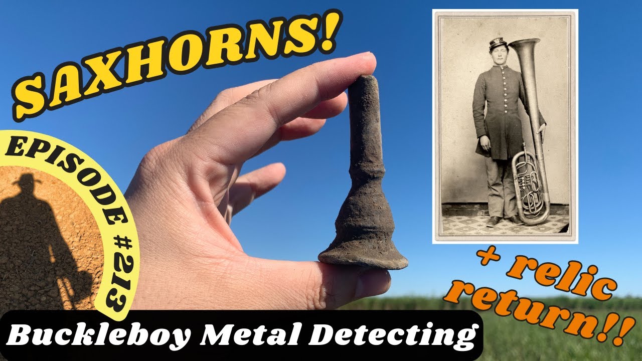 Metal Detecting Episode 213: Saxhorns! + Relic Return! - YouTube