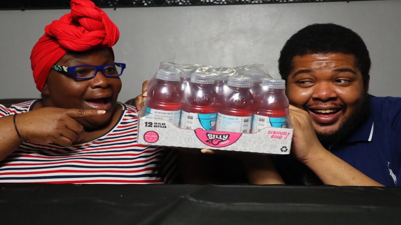 TRYING THE ACE FAMILY SILLY JUICE - YouTube