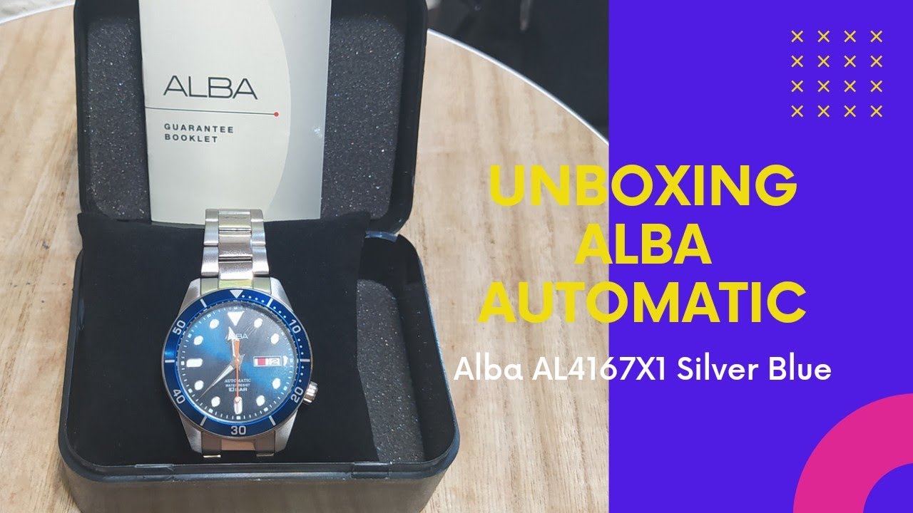 Unboxing Jam Tangan Alba Automatic - YouTube