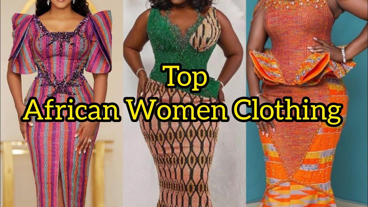 Top African Women's Clothing 2023: Party wears Dresses | Ankara gown ...