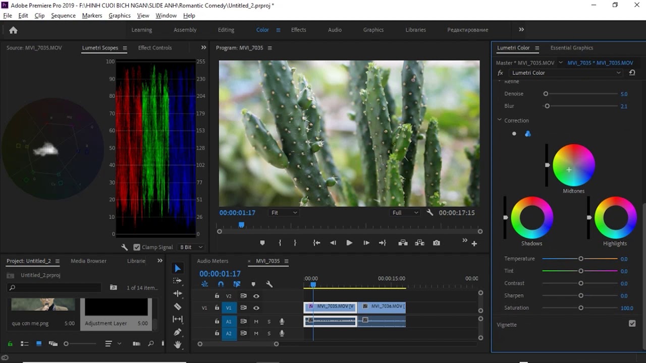 BÀI 2 COLOR COLLECTION TRONG PREMIERE - YouTube