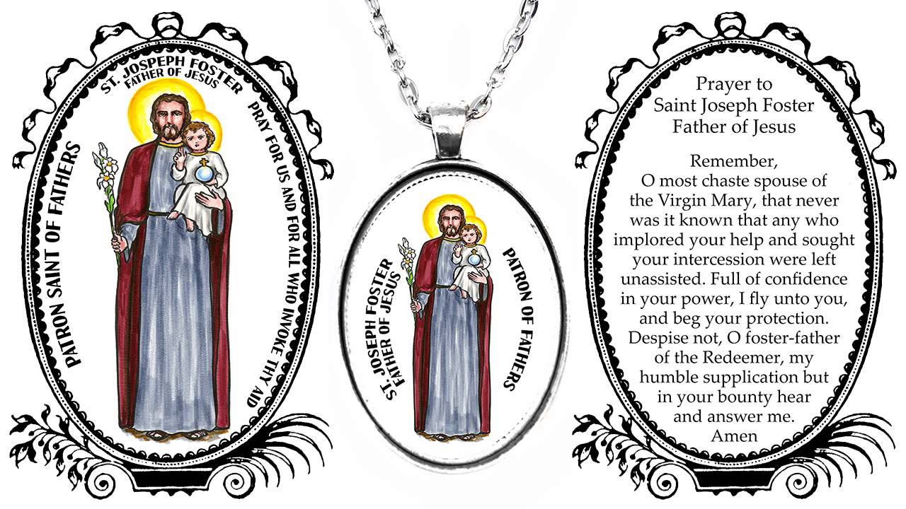 Saint Joseph Foster Father of Jesus Patron of Dads Narrated Prayer ...