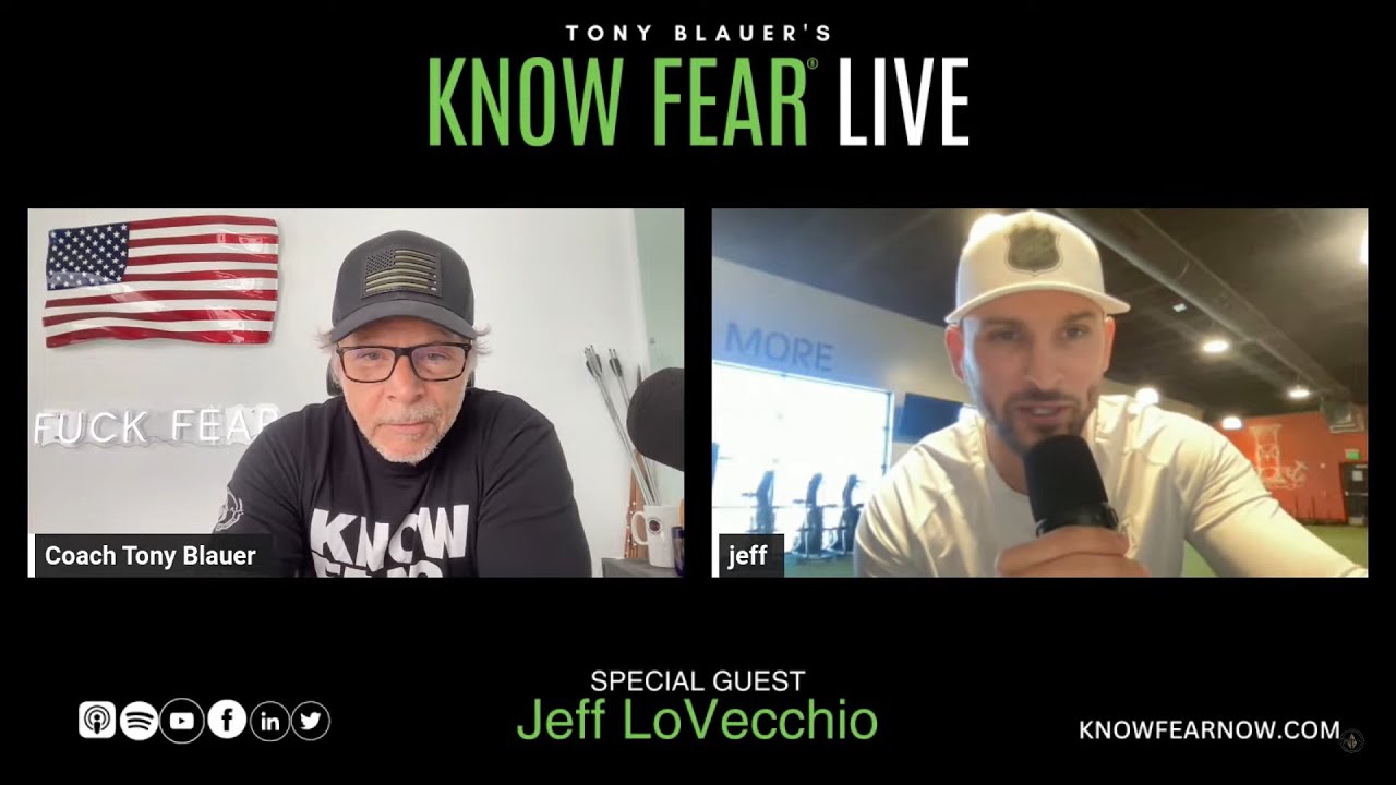 KNOW FEAR® LIVE: Jeff LoVecchio - YouTube
