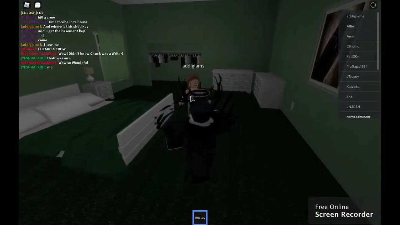 How to get Chuck Lloyd's Attic Key - YouTube