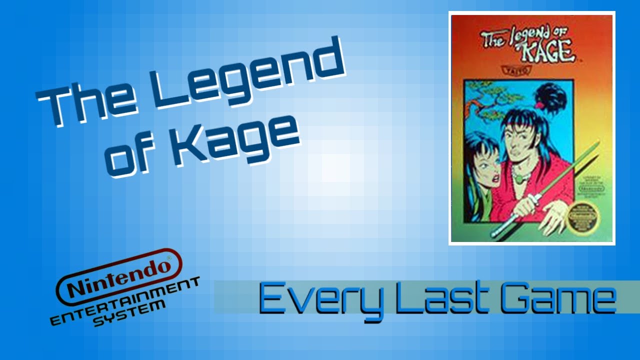Legend of Kage - (Nintendo NES) - Gameplay - YouTube