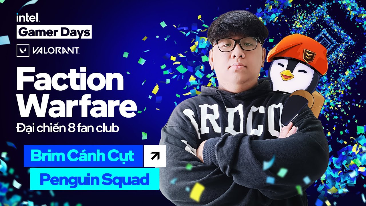 🔥 Brim Cánh Cụt Live | TEAM PENGUIN SQUAD | INTEL GAMER DAYS 2024 ...