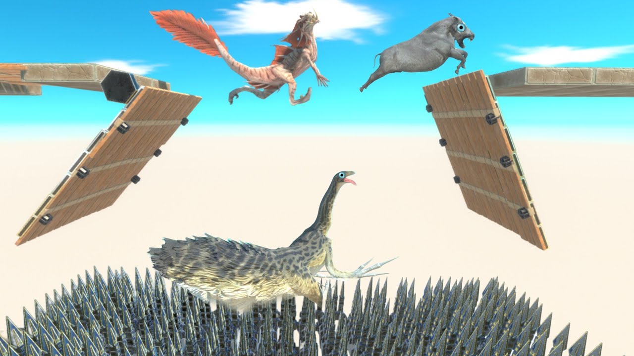 RUN FAST or BridGE OPEN and You'll FaLL into SPIKES BeloW - Animal ...