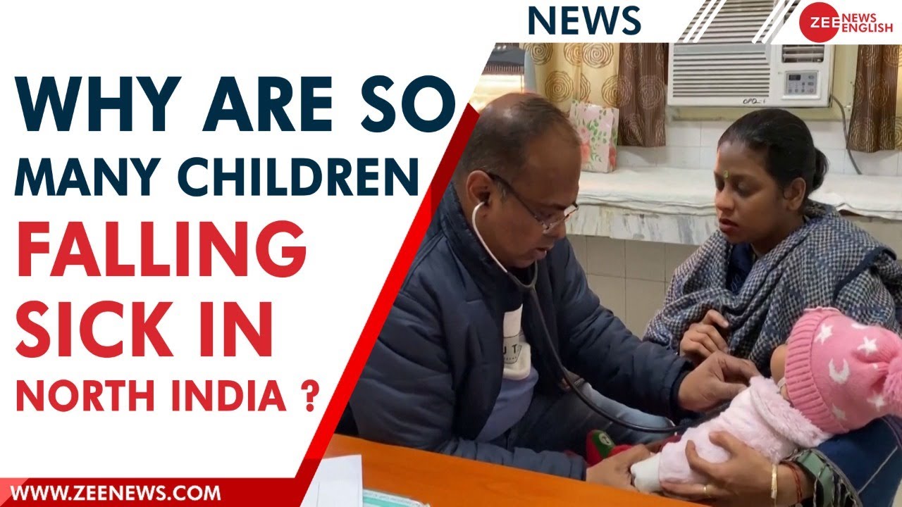 Cold Wave: Children in northern India fall sick under cold wave ...