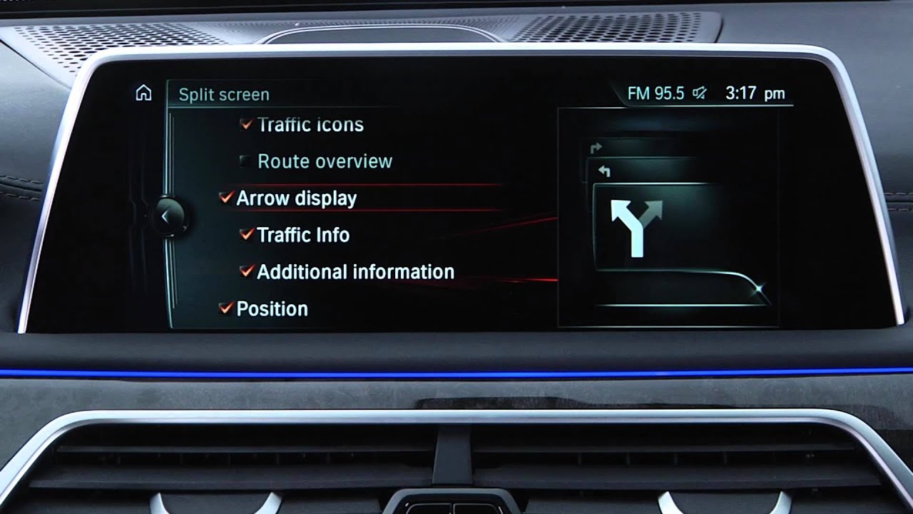 Navigation Arrow Display Set Up | BMW How-To - YouTube