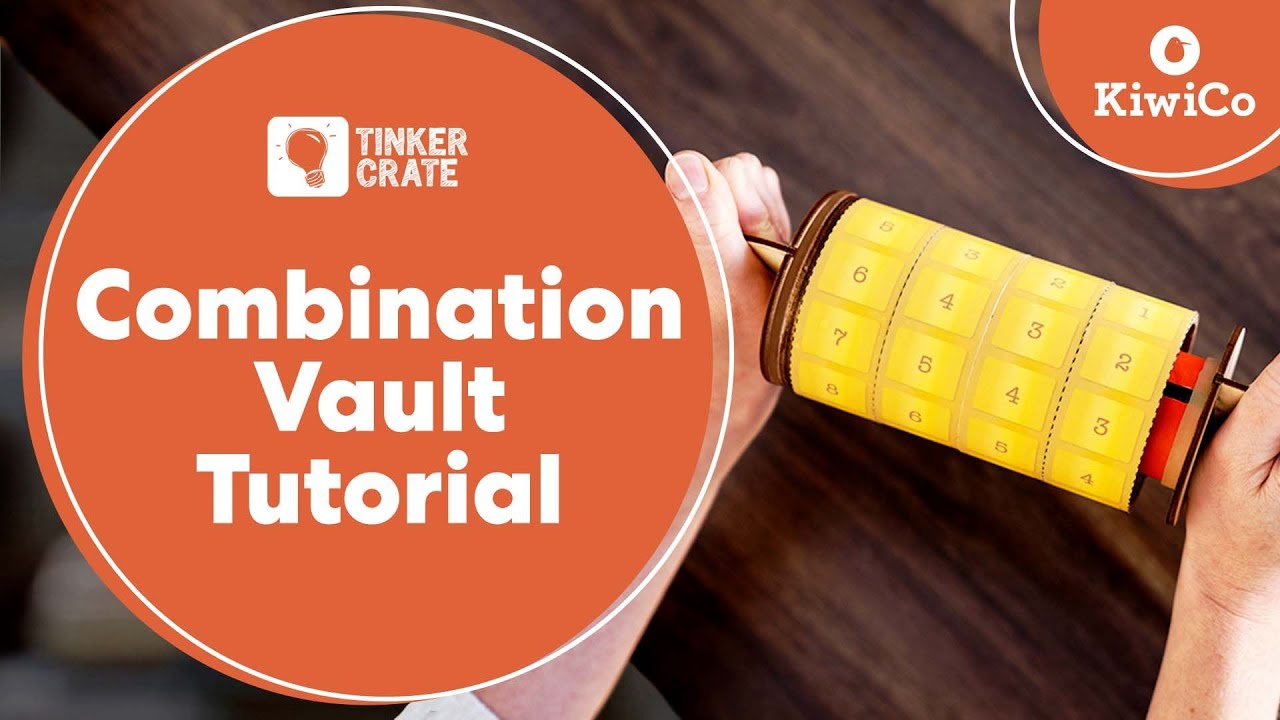 Make a Combination Vault | Tinker Crate Project Instructions | KiwiCo ...