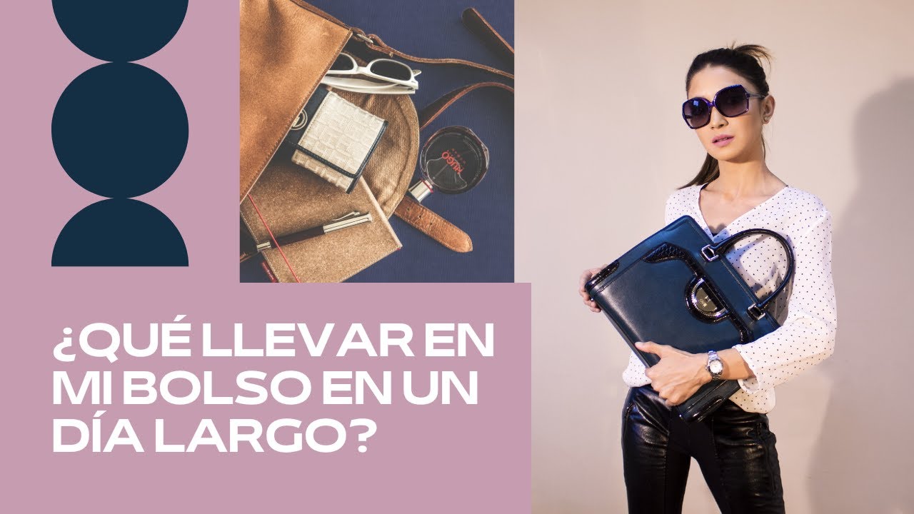 Qué llevar en la cartera para un día largo - YouTube
