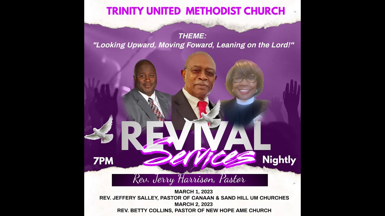 Trinity United Methodist Church Revival March 2, 2023 - YouTube