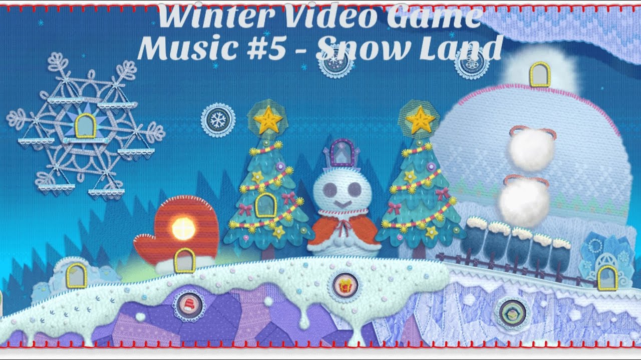 Winter Video Game Music #5 - Snow Land - YouTube