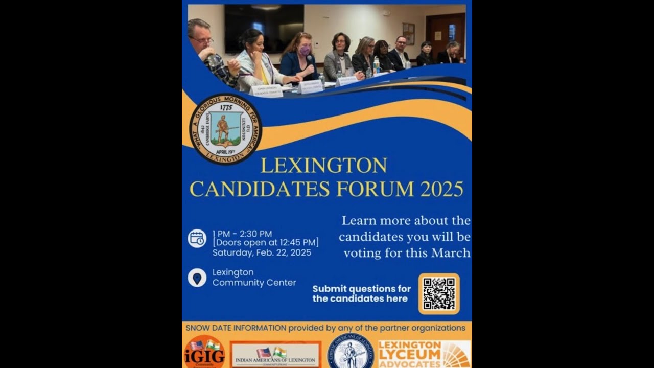 LIVE: Lexington Candidates Forum 2025 | Meet Your Local Candidates ...