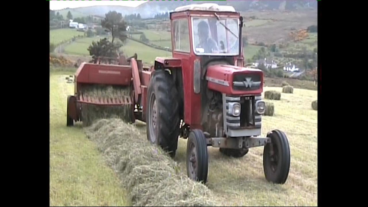 Baling Hay in Glenvar 2010 - YouTube