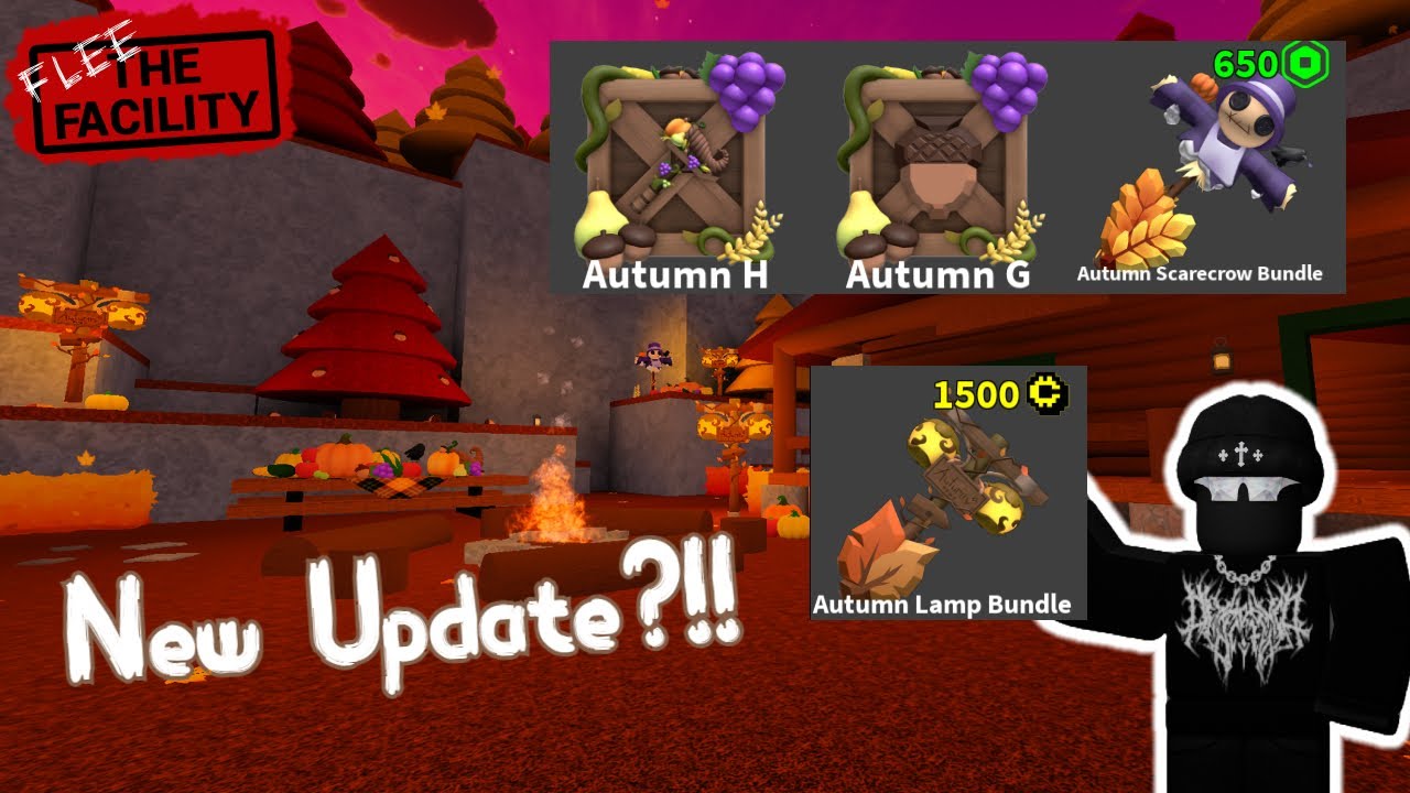 ROBLOX - Flee the facility - New Autumn update + voice reveal (350 sub special) - YouTube