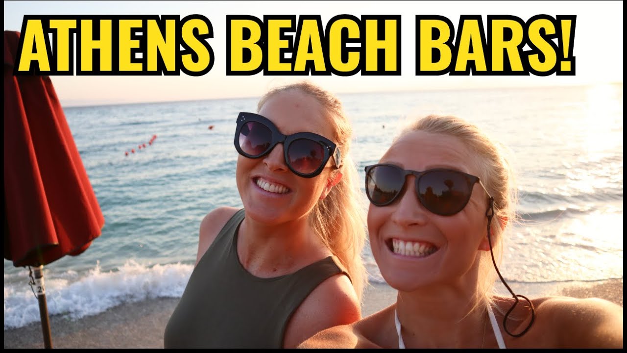 ATHENS VLOG: ATHENS BEACHES | BEACH BARS IN ATHENS | BOLIVAR BEACH BAR ...