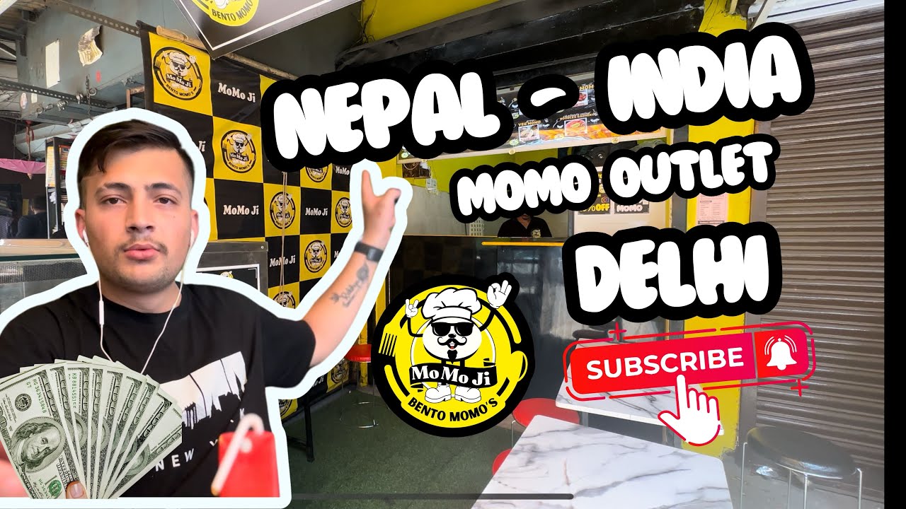 Delhi Aake Nepali Food Outlet khol diya🫶🏻🫶🏻Momo Ji Bento Momo - YouTube