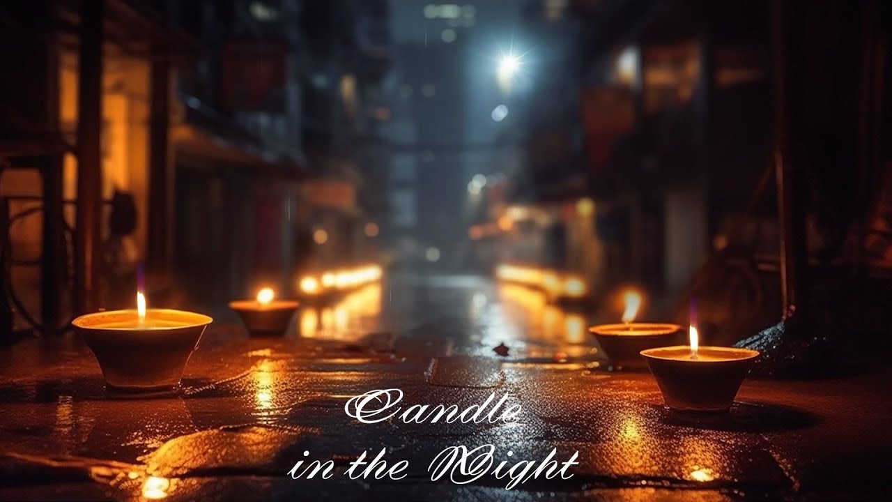 1 Hour Meditation | SLEEP CANDLE | Deep sleep meditation, reduce stress ...