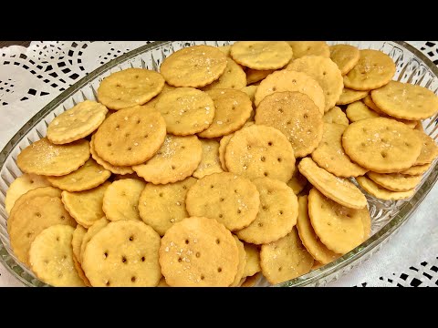 Xırçıltılı, DUZLU KREKER resepti | DUZLU PEÇENYE