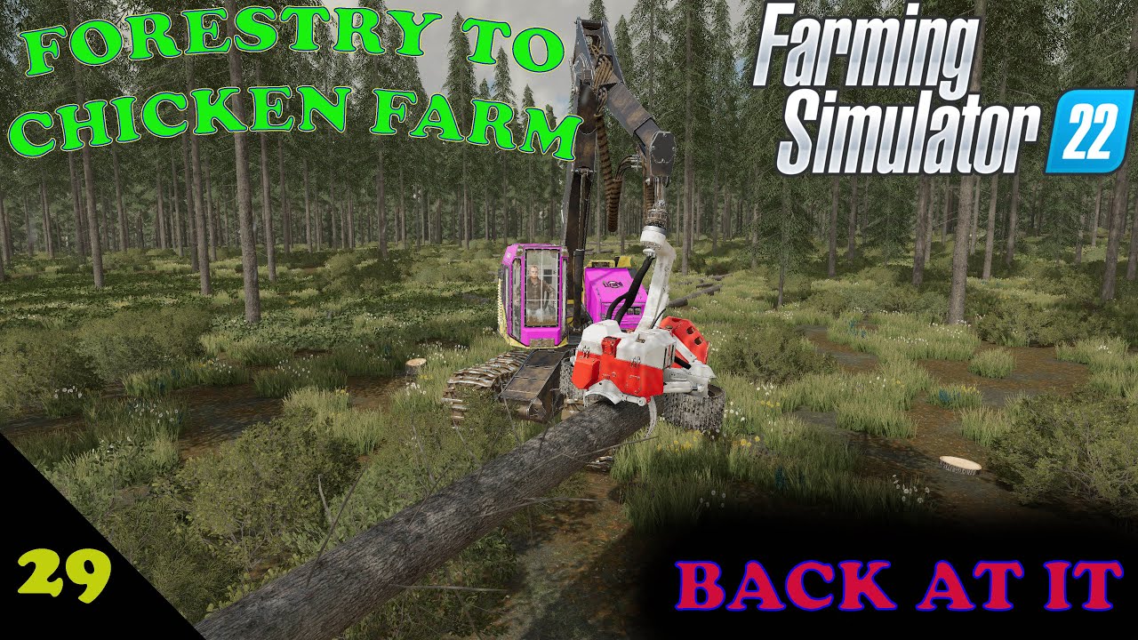 Ocean Side Forest Ep 29 All planted, now we wait Farm Sim 22 - YouTube