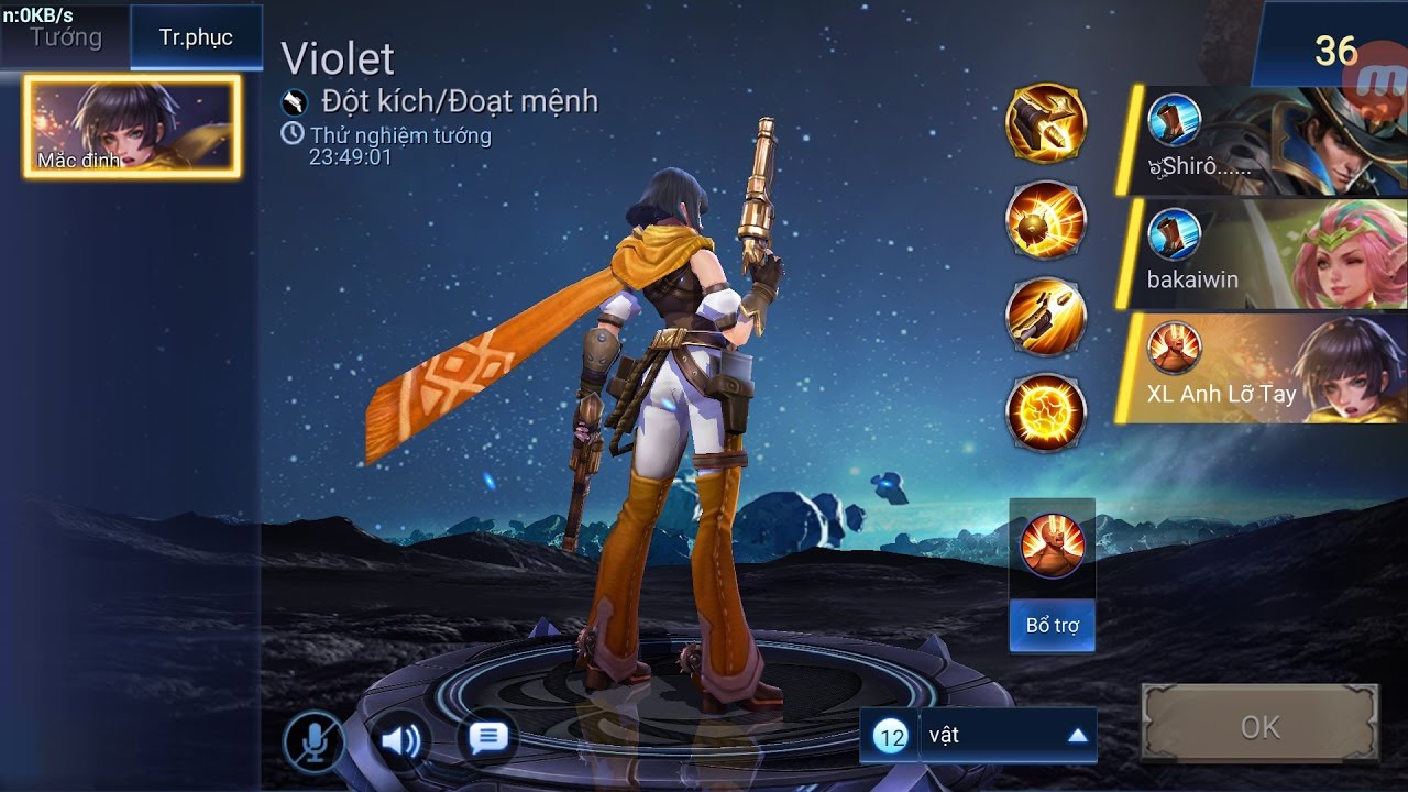 Violet - Liên Quân Huyền Thoại ( 1 vs 1 ) - YouTube