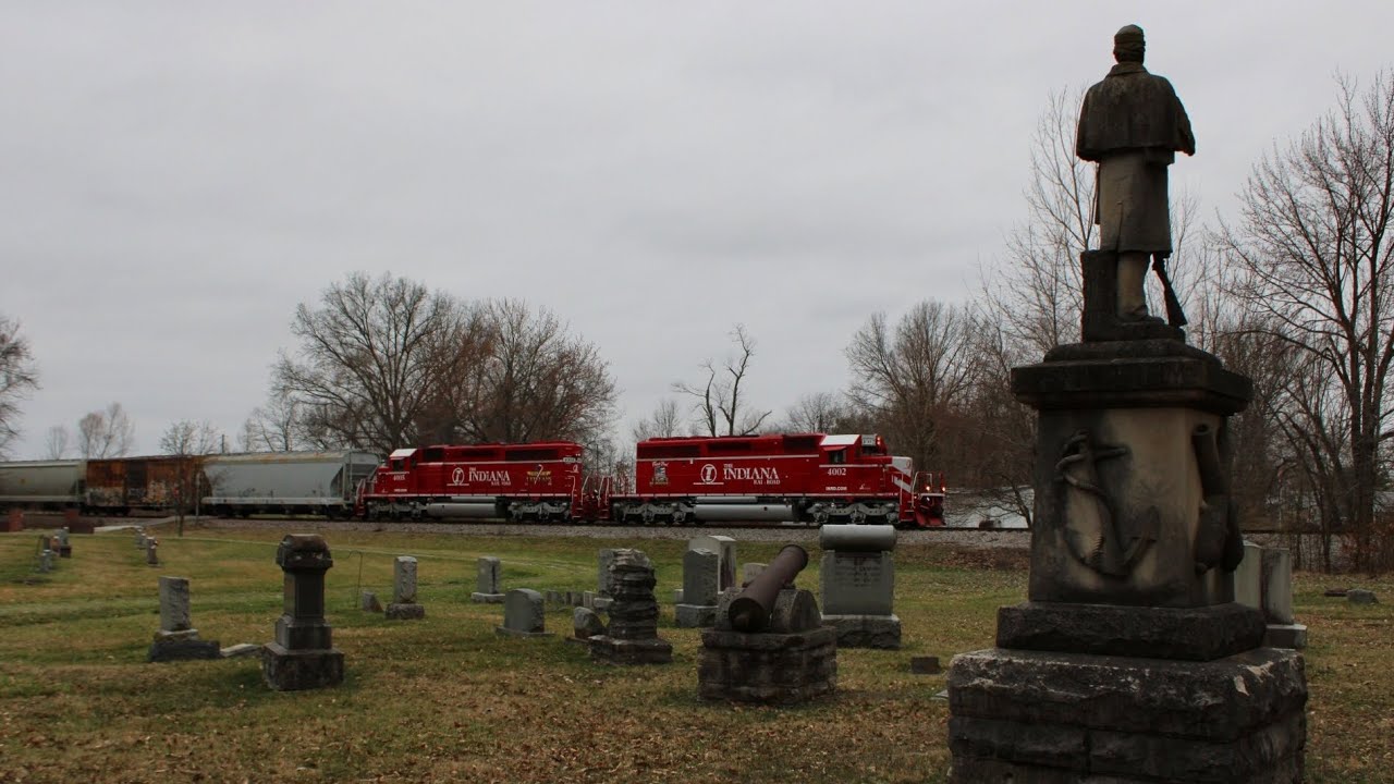 INRD Baker Turn at Lewis, Indiana - YouTube